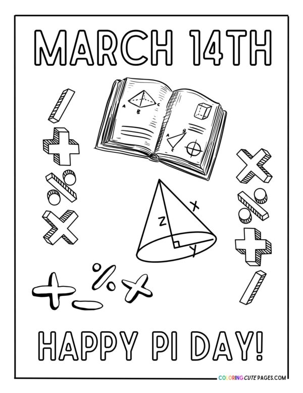 PI Day Coloring Pages (Free To Print)