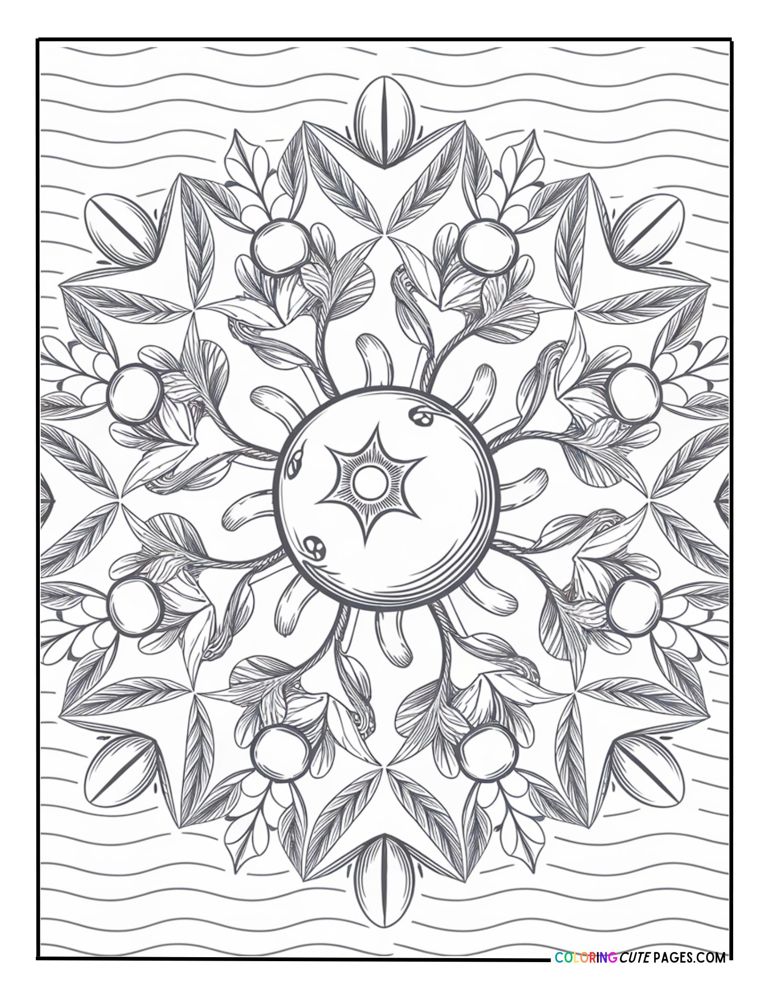 Blueberries Coloring Pages (Free PDF Printables) - coloringcutepages.com