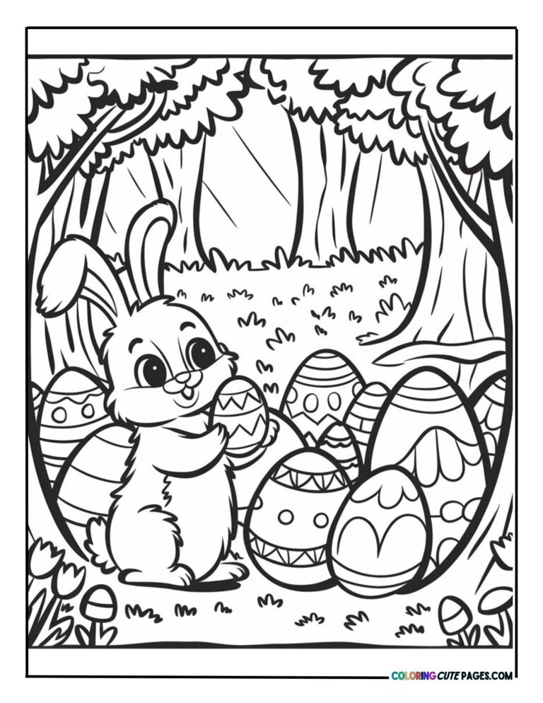 Free Easter Coloring Pages
