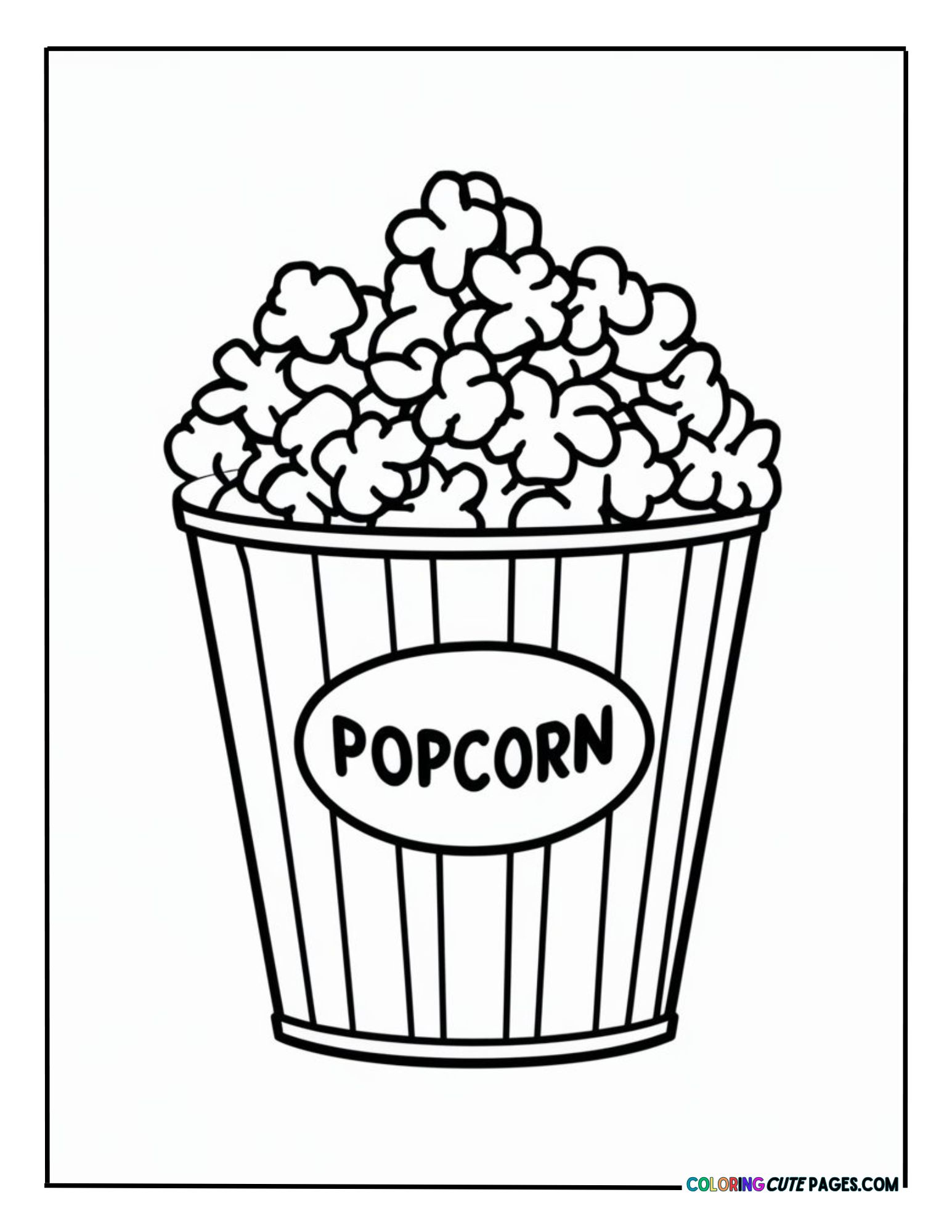 Aesthetic Food Coloring Pages