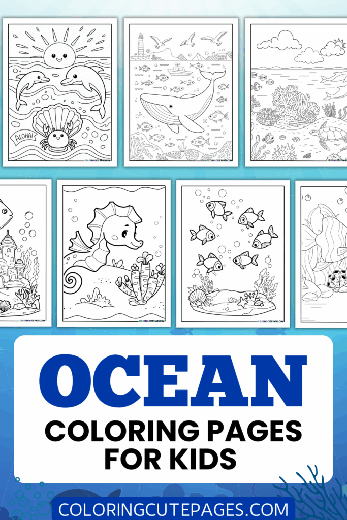 Ocean Coloring Pages For Kids
