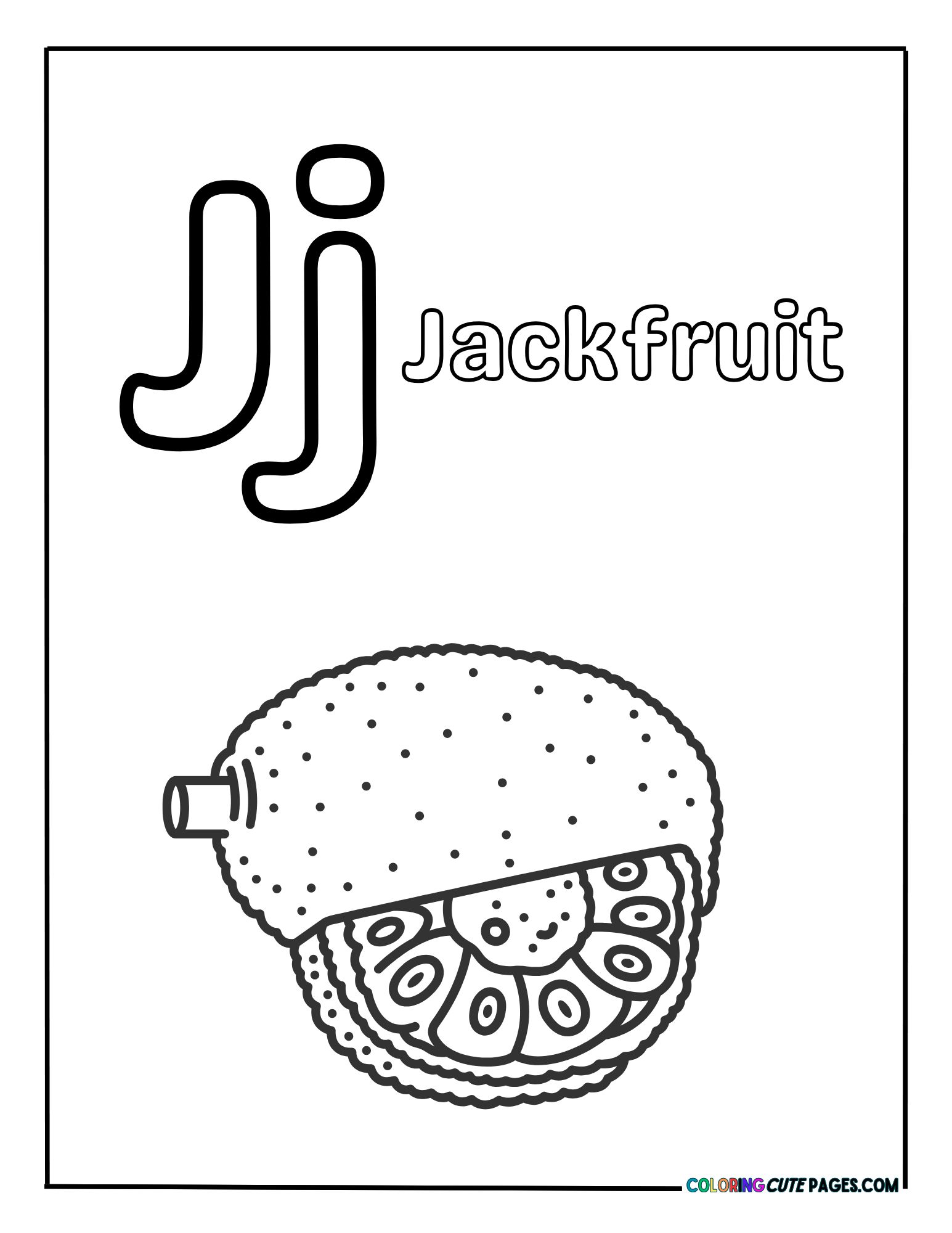 Letter J Coloring Pages