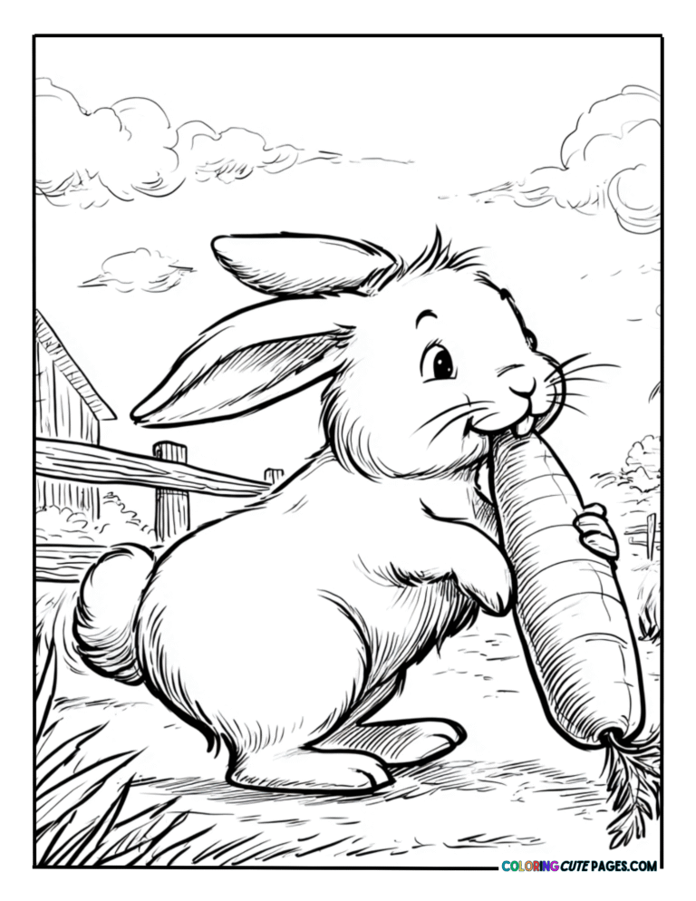 Garden Coloring Pages for Kids