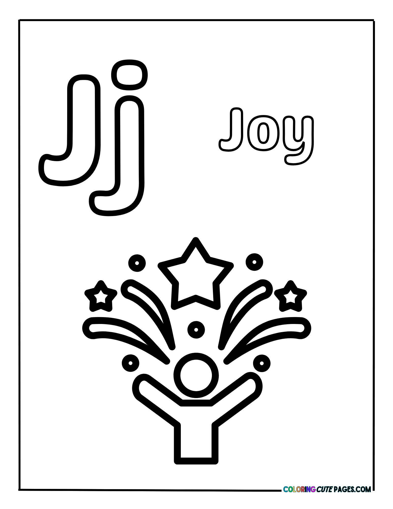 Letter J Coloring Pages