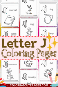 Letter J Coloring Pages